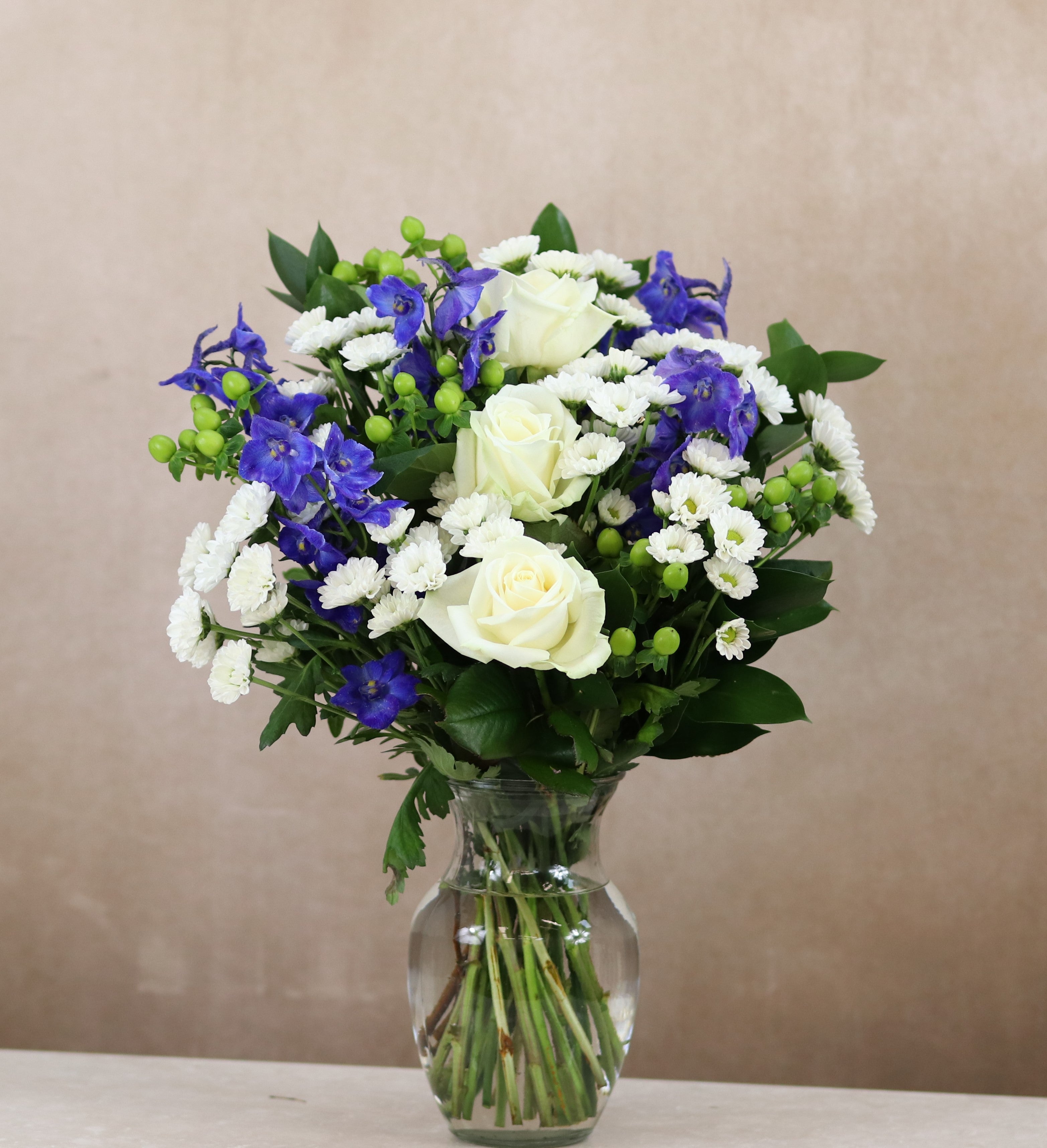 Blue Delphinium Bouquet